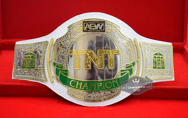 TNT AEW Wrestling Championship Title Belt