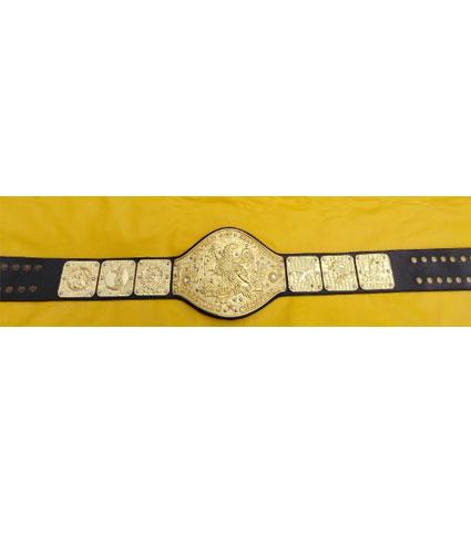NWF Antonio Inoki World Heavyweight Wrestling Champion Belt Japan ...