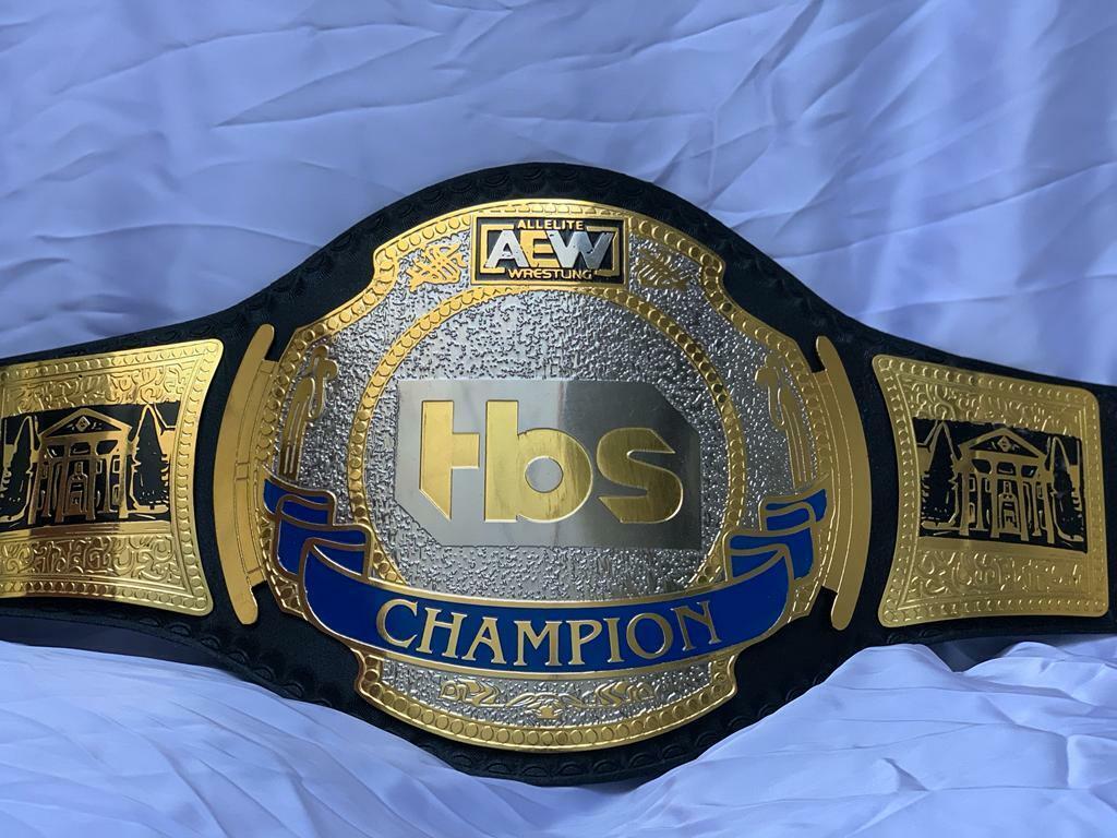 Aew Tbs Wrestling Dynamite Championship Title belts