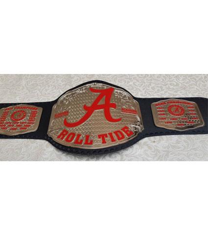 Alabama Roll Tide America football Championship Title Belt