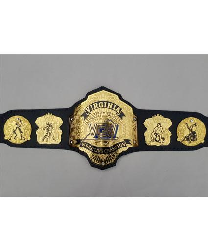 VCW World Heavyweight Wrestling Championship Title Belt