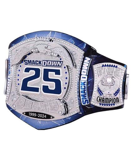 WWE SmackDown 25 Years 25th Anniversary Title Belt