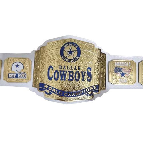 Dallas Cowboys WWE Legacy Wrestling Championship Title Belt