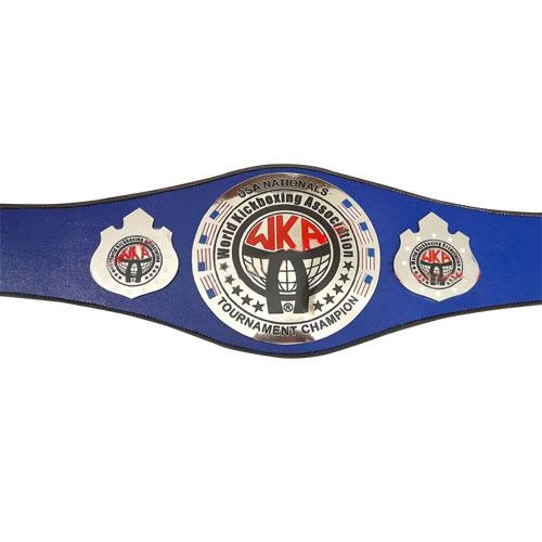 USA Nationals World Kick Boxing Championship Title Belt