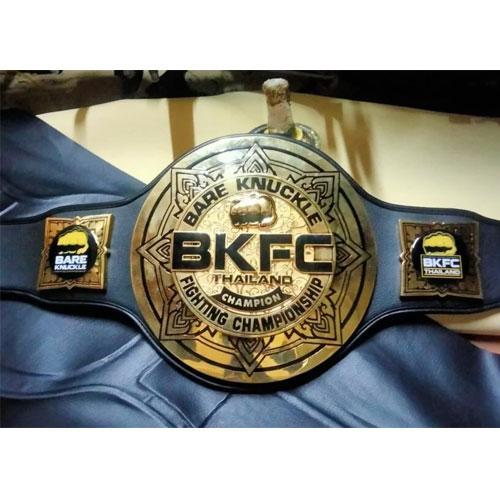 BKFC Thailand Bare Knuckle Fighting Championship Title Belt