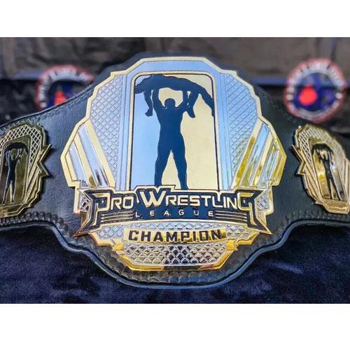 Pro Wrestling League Champion Title Belt