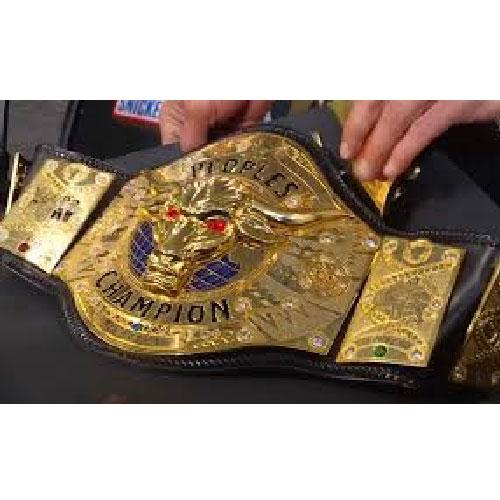 The Rocks WrestleMania 40 Hall of Fame Belt