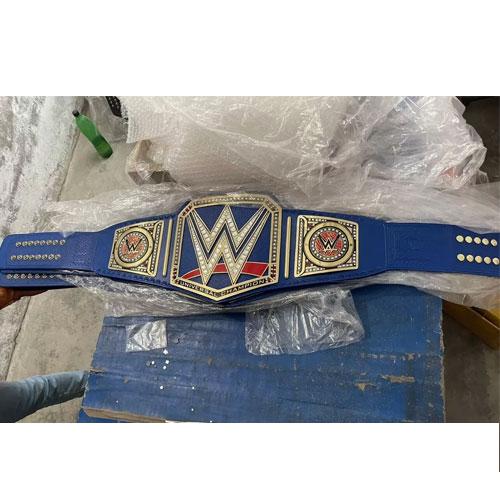 Universal Blue Championship WWE Wrestling Title Belt