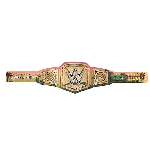 Money In The Bank 2025 Undisputed Championship Title Belt