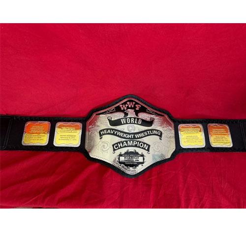 Hulk Hogan 84 World Heavyweight Championship Title Belt